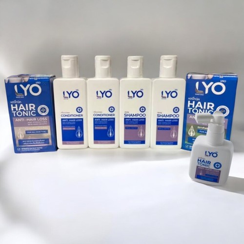LYO Anti-Hair Loss Regrowth Mini Travel Set 6 pcs Tonic Shampoo ...
