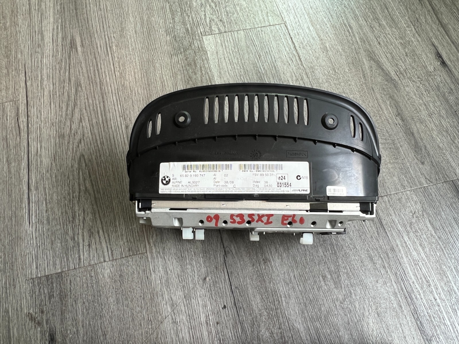 🔵 BMW E90 E92 E93 E60 E63 E64 Information Navigation Display Screen ...