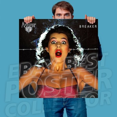 ACCEPT Breaker POSTER Album Cover Banner PREMIUM material | eBay