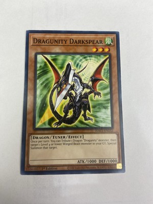 Yugioh Dragunity Darkspear HAC1-EN152 Hidden Arsenal: Chapter 1 1st ...