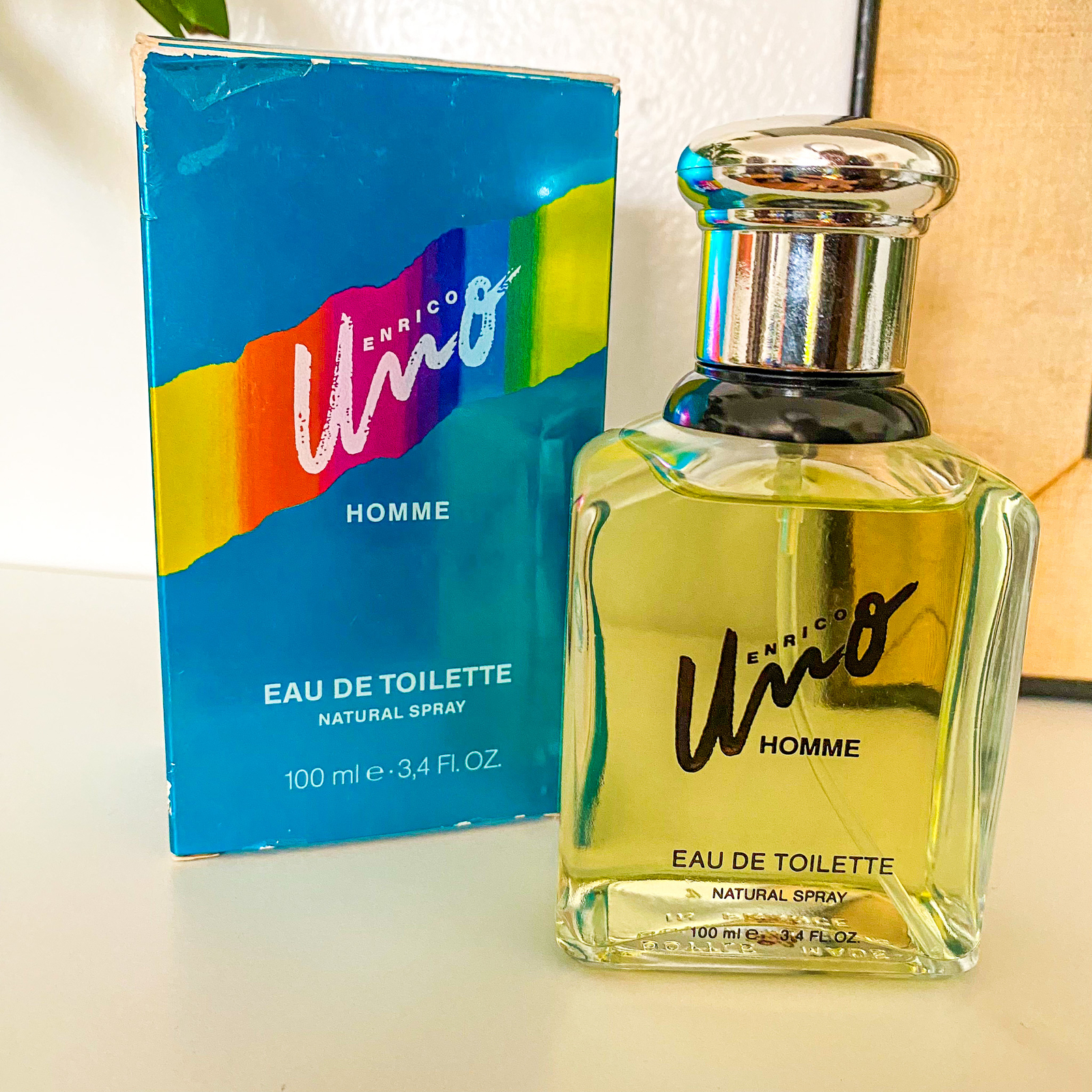 ENRICO UNO Homme Men Eau de Toilette Spray EdT 3.3 oz 100 ml Vintage ...