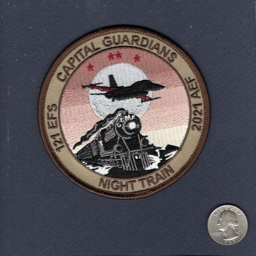 121st Efs 2021 Aef Night Train USAF F-16 Falcon USAF Dc Ang Escadron ...