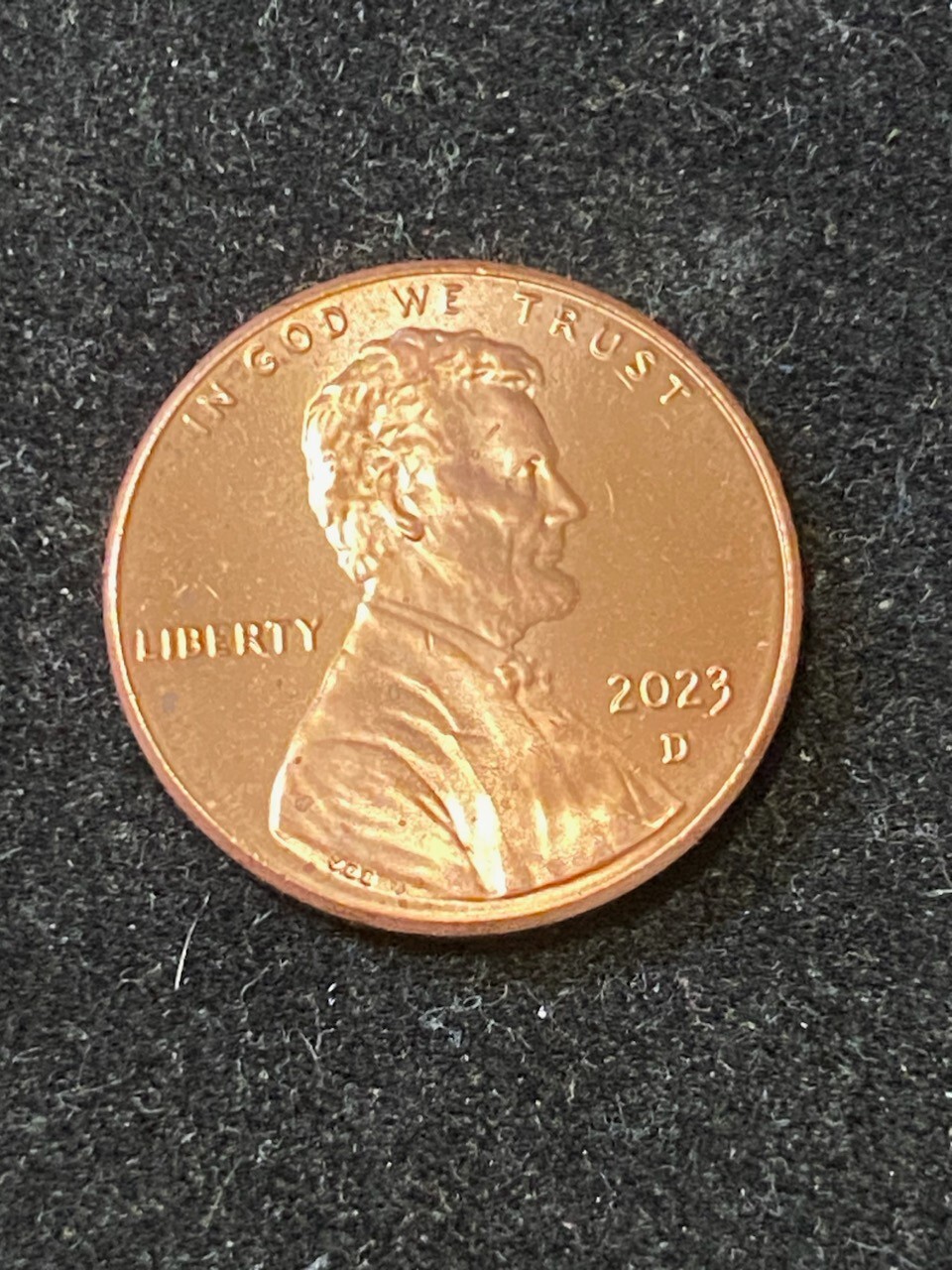2023 D Mint VDB-V M.S. Condition Rare Error Penny | eBay