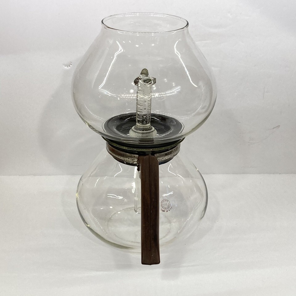 Vintage Pyrex Cafex 5 Cup Coffee Siphon Vacuum Pot LW-8 Cory Rod HTF | eBay