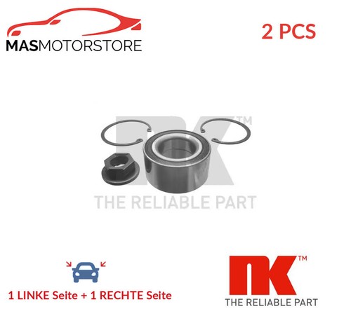 WHEEL BEARING SET WHEEL BEARING SET PAIR FRONT NK 752522 2PCS A NEW OE ...