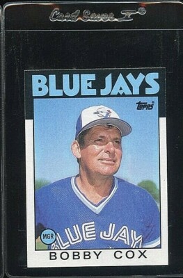 1986 TOPPS #471 BOBBY COX TORONTO BLUE JAYS MANAGER | eBay
