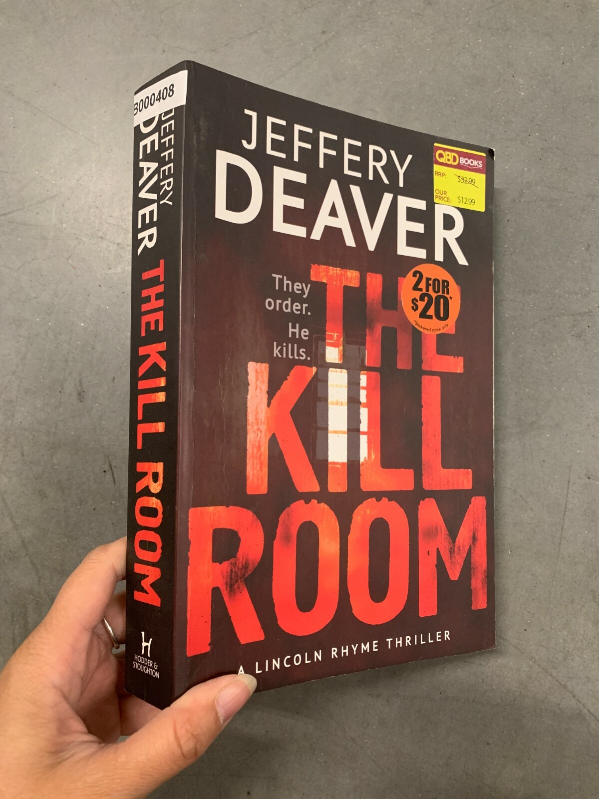 The kill room book - Jeffery Deaver #408 | eBay Australia