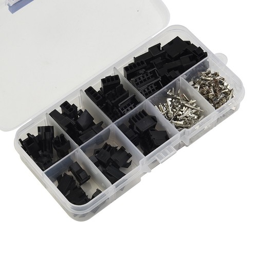 Reliable 200pcs Jumper Header Socket Wire Connector Kit in Plastic Case ...