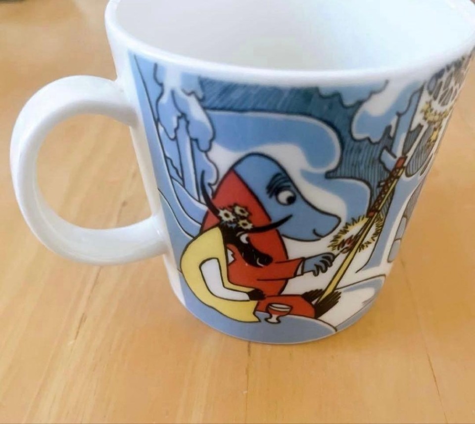ARABIA Moomin Millennium 2000 Mug Year 2000 Rare Discontinued Used ...
