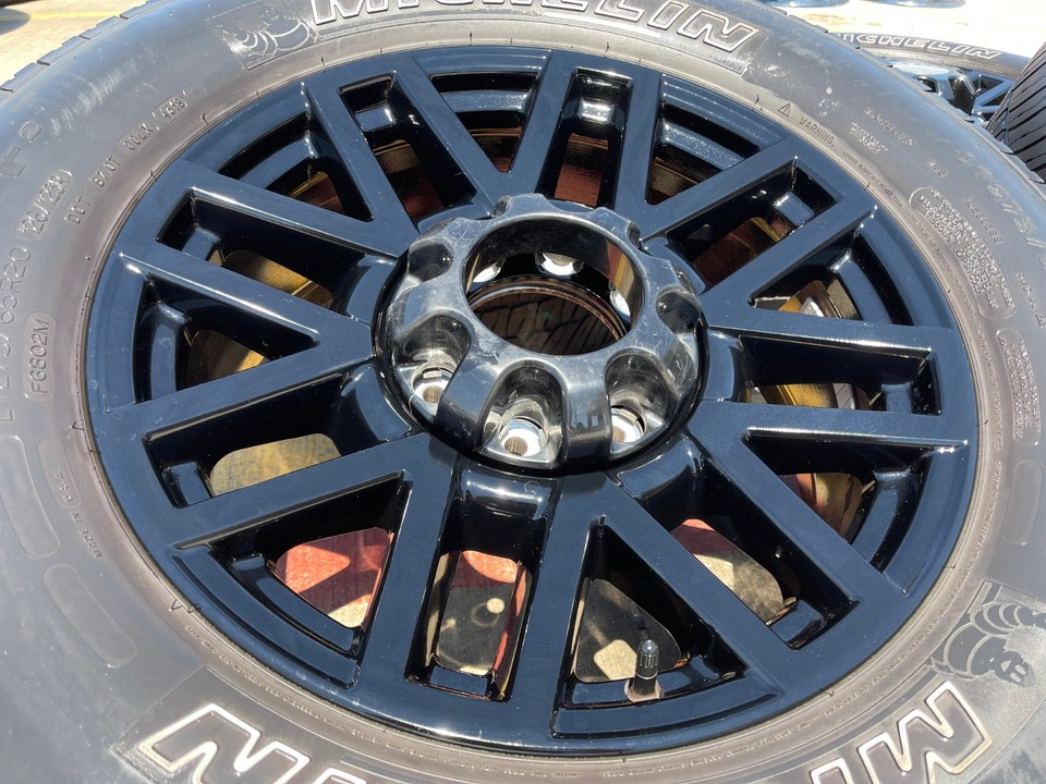 20" Ford F-250 F-350 OEM Black rims wheels 10201 tires MICHELIN | eBay