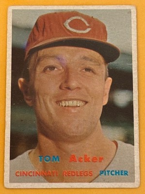1957 Topps #219 Tom Acker GOOD | eBay
