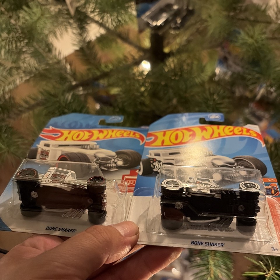 2020 Hot Wheels Bone Shaker Red Edition 4/12 White VHTF Target ...