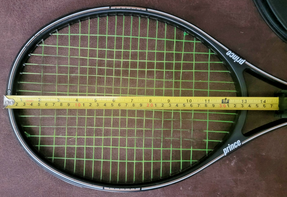 Prince Graphite Pro Series 90 Tennis Racket racquet w Cover Leather ...