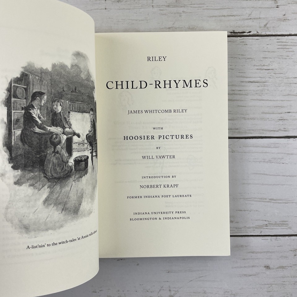 Riley Child-Rhymes with Hoosier Pictures Poetry Illustrated James ...
