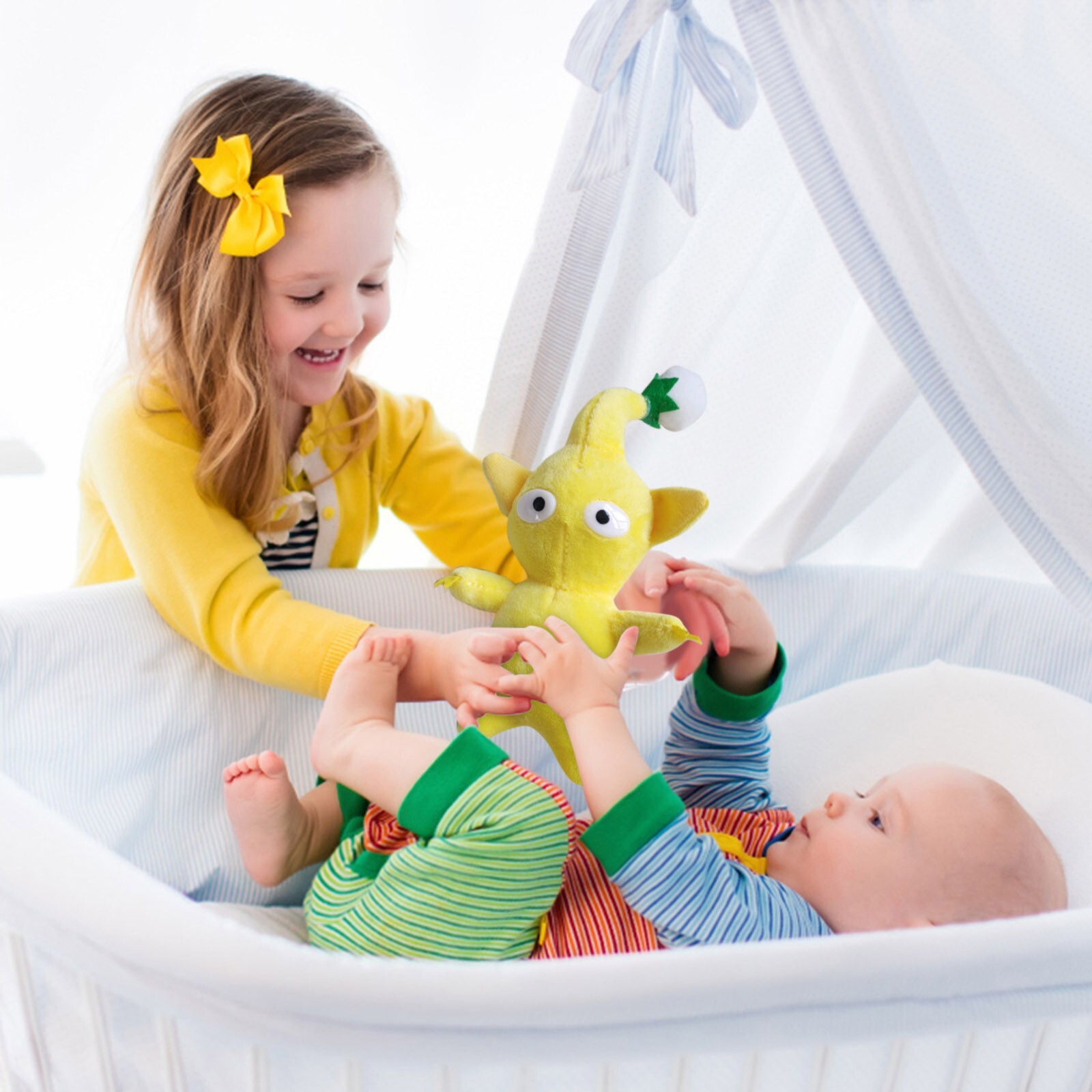 Pikmin Plushie Doll Toy Game Olimar Flower Leaves Bud Chappy Soft ...