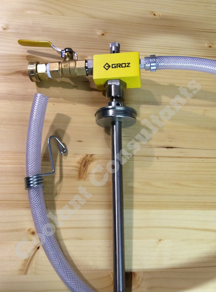 GROZ Deluxe Coolant Mixer Model CMX/3+ - venturi, water powered, 0-9% ...
