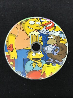 The Simpsons - Season 4 - Disc 4 : DVD Disc Only-Replacement Disc | eBay