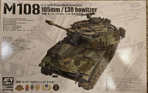 AFV Club 1/35 US/ROC M108 105mm/L30 Self-Propelled Howitzer #AF35108 | eBay