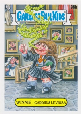 35b WINNIE-GARDIUM LEVIOSA 2022 GPK Garbage Pail Kids Book Worms HARRY ...