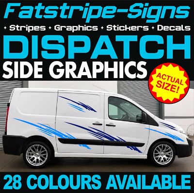 to fit CITROEN DISPATCH GRAPHICS STICKERS STRIPES DECALS CREW CAB DAY ...