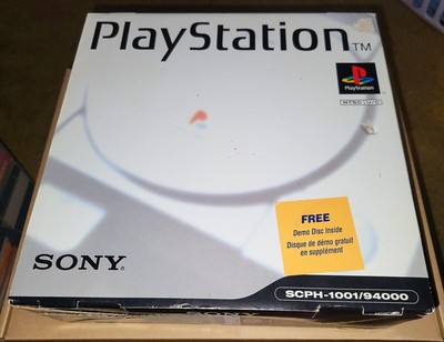 Original Playstation/PS1 Console SCPH-1001/94000 NEW/SEALED IN BOX ...