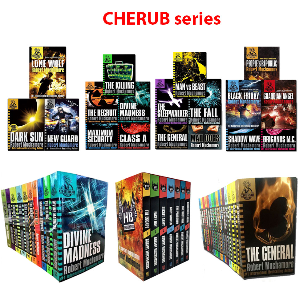 Cherub series by Robert Muchamore books Young Adult Fiction | Variation ...