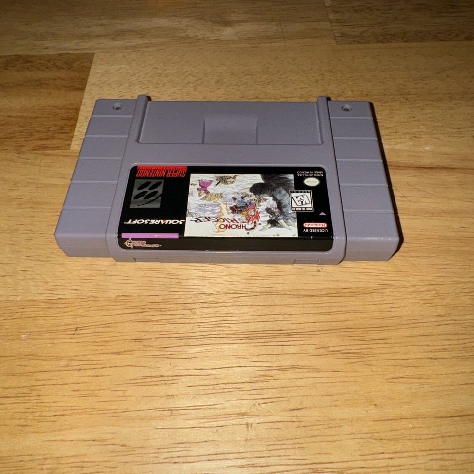 Chrono Trigger game cart authentic Game Cart SNES Super Nintendo Good ...