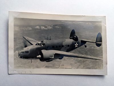 1940s Original Photograph of Lockheed A-29 Hudson Military Airplane | eBay