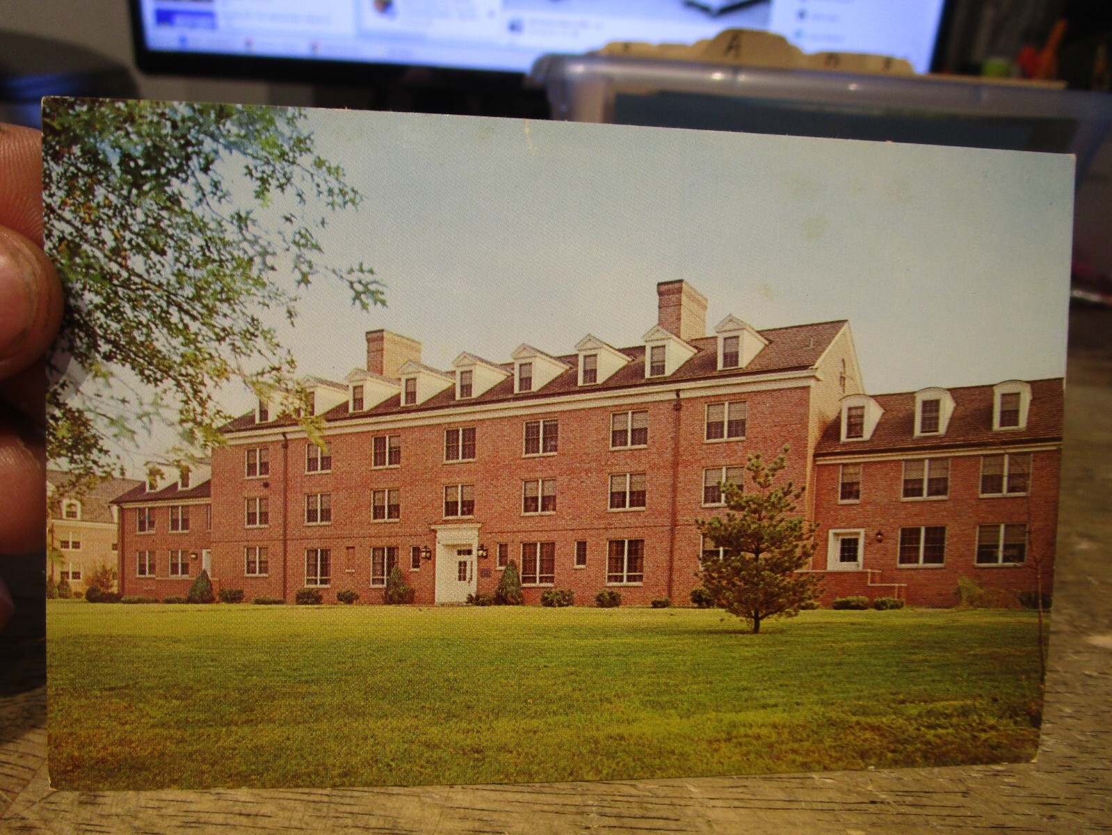 U2 Old OHIO Chrome Postcard Athens University Bush Hall East Green OU ...