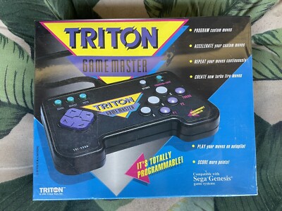 SEGA GENESIS BRAND NEW FACTORY SEALED TRITON CONTROLLER 1991 BEAUTY ...