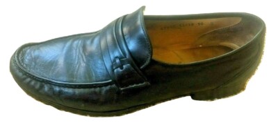Allen Edmonds Modena VTG Loafers Dress Shoes Mens 10 D Italy Black ...