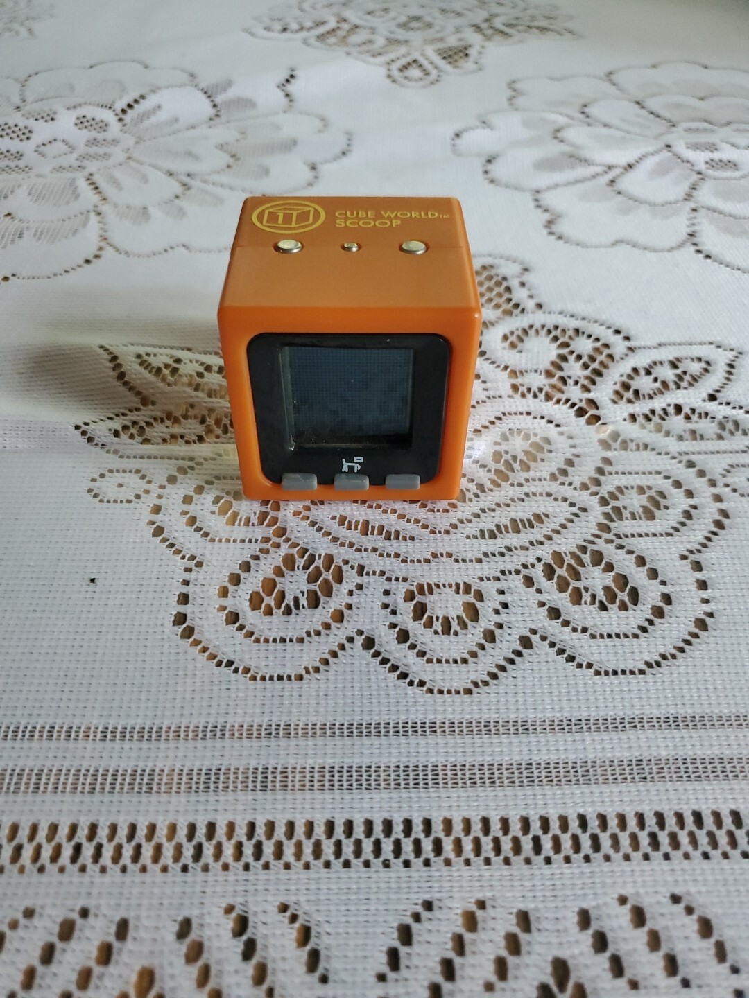 Vintage Cube World Series 1 SCOOP (orange) Tested Working | eBay