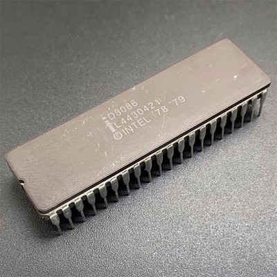 Intel D8086 CPU DIP40 5MHz 16bit 8086 Processor x86 Microprocessor ...