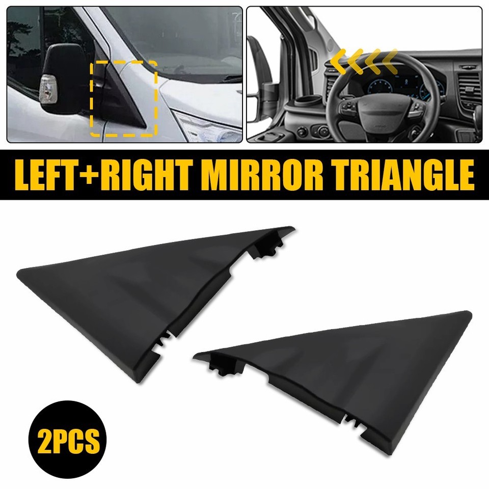 Left Right Fender Pillar Trim Mirror Molding Corner For Ford Transit 14 ...