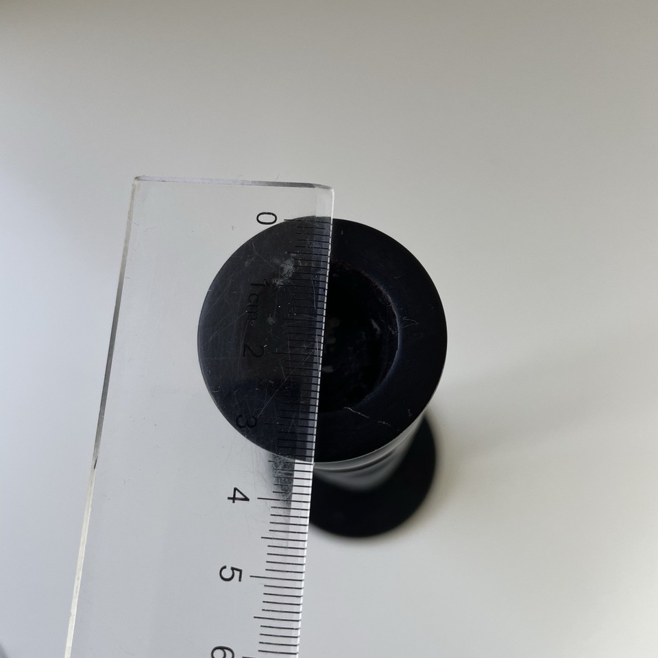 Spiral Handcarved Wood Candle Holder Twisted Stem Dark Timber 26cm ...