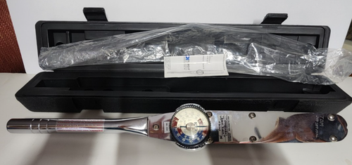 CDI 1/2" DRIVE DIAL TORQUE WRENCH 0-175 FT/LBS MODEL 1753 LDFN IN CASE ...