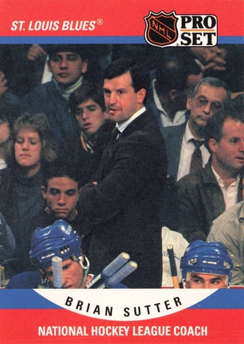 Brian Sutter 1990 Pro Set #676 St. Louis Blues | eBay