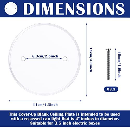 Ceiling Hole Cover Plate New DIY Decorative Polished Brass Or Black