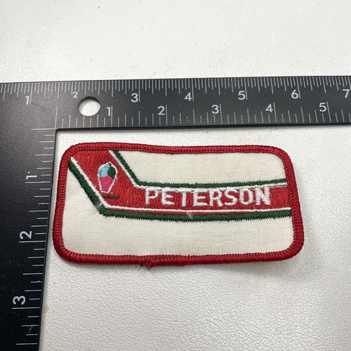 Vintage PETERSON Advertising Patch 23O7 | eBay
