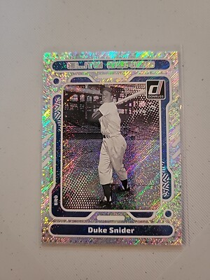 Duke Snider 2023 Donruss Elite Series Rapture Card #E4 C10 | eBay