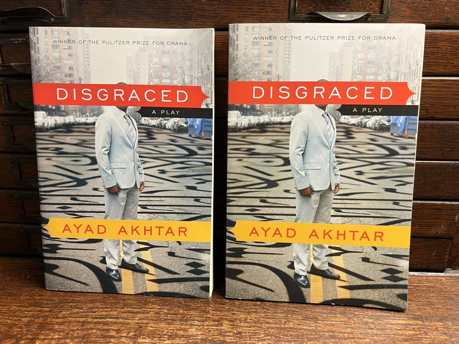 Lot of 2 - Disgraced : A Play by Ayad Akhtar - Trade Paperback Books VG ...