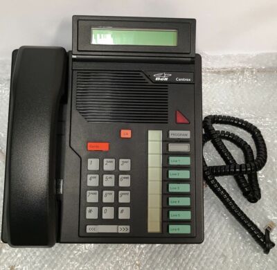 Nortel Meridian MTS centrex M5208 Black Display Phone NT4X41 WARRANTY ...