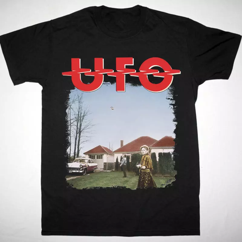 UFO Band Music For Lovers Black T-Shirt Cotton All Size Unisex II135 | eBay