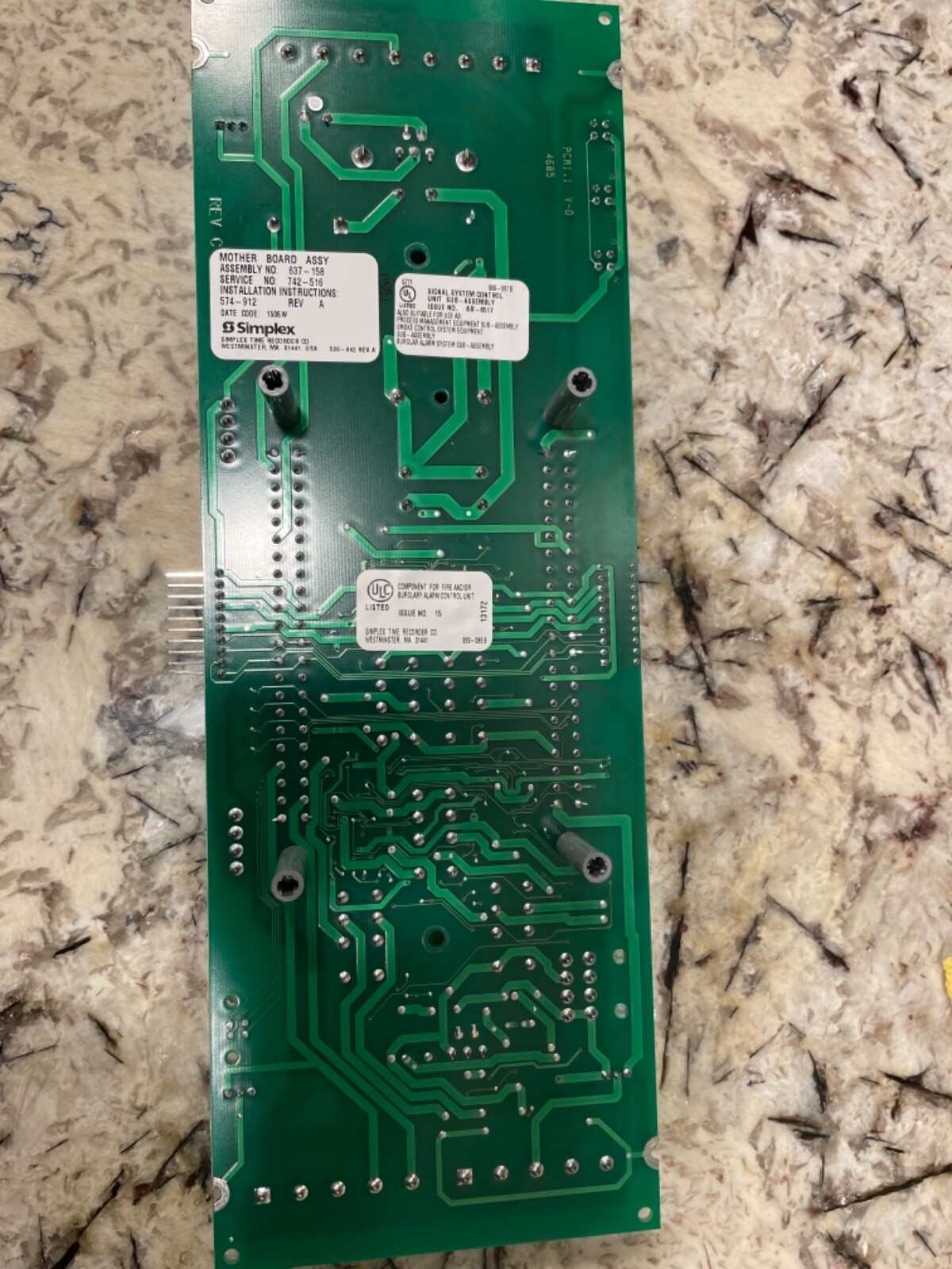 Simplex 566-227 4100 CPU Motherboard PLC 637-158 for 4100u Fire Control ...