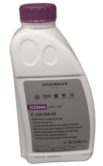 VAG G12, G13 Pre-Mixed Coolant - 1L (G12E050A2) for sale online | eBay