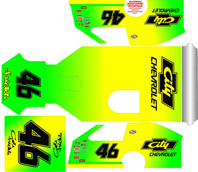 CUSTOMWORKS TORNADO MIDWEST MOD CAR 9211 COLE TRICKLE CITY THEME WRAP ...