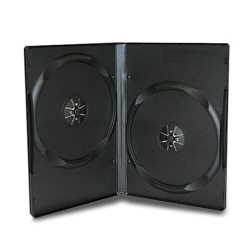 14mm Standard Black Double 2 Discs DVD Case | eBay