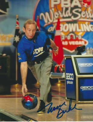 NORM DUKE Signed Autographed 8.5 x 11 Photo PBA Professional Bowling ...