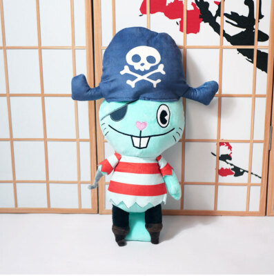18.9'' Happy Tree Friends / pirate Russell Doll Plush Stuffed Toys Kids ...
