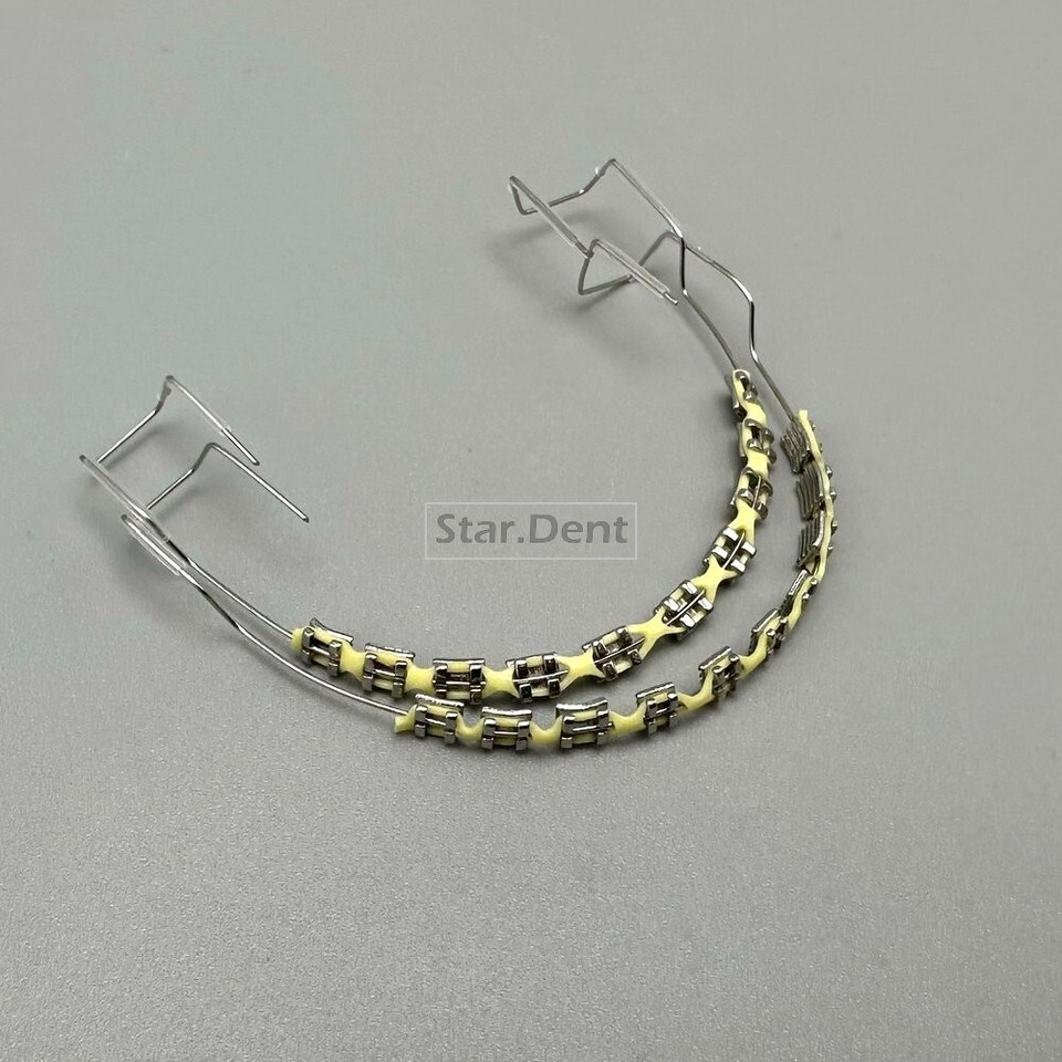 Dental Temporary Tooth Decoration Metal Bracket Orthodontic Power ...
